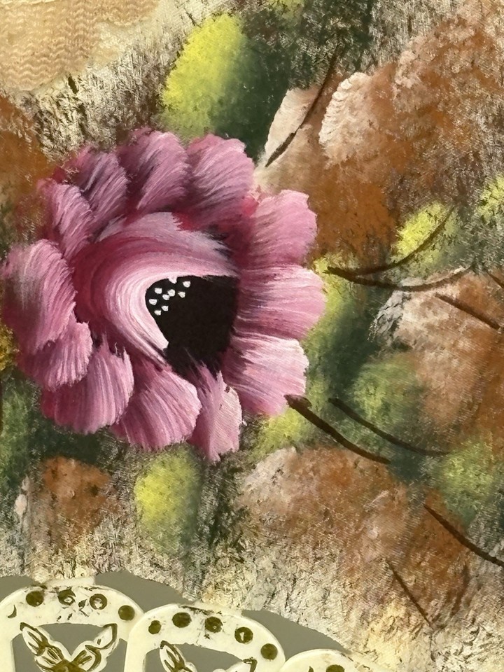 ANTIQUE STYLE FOLDING HAND FAN (420) | eBay