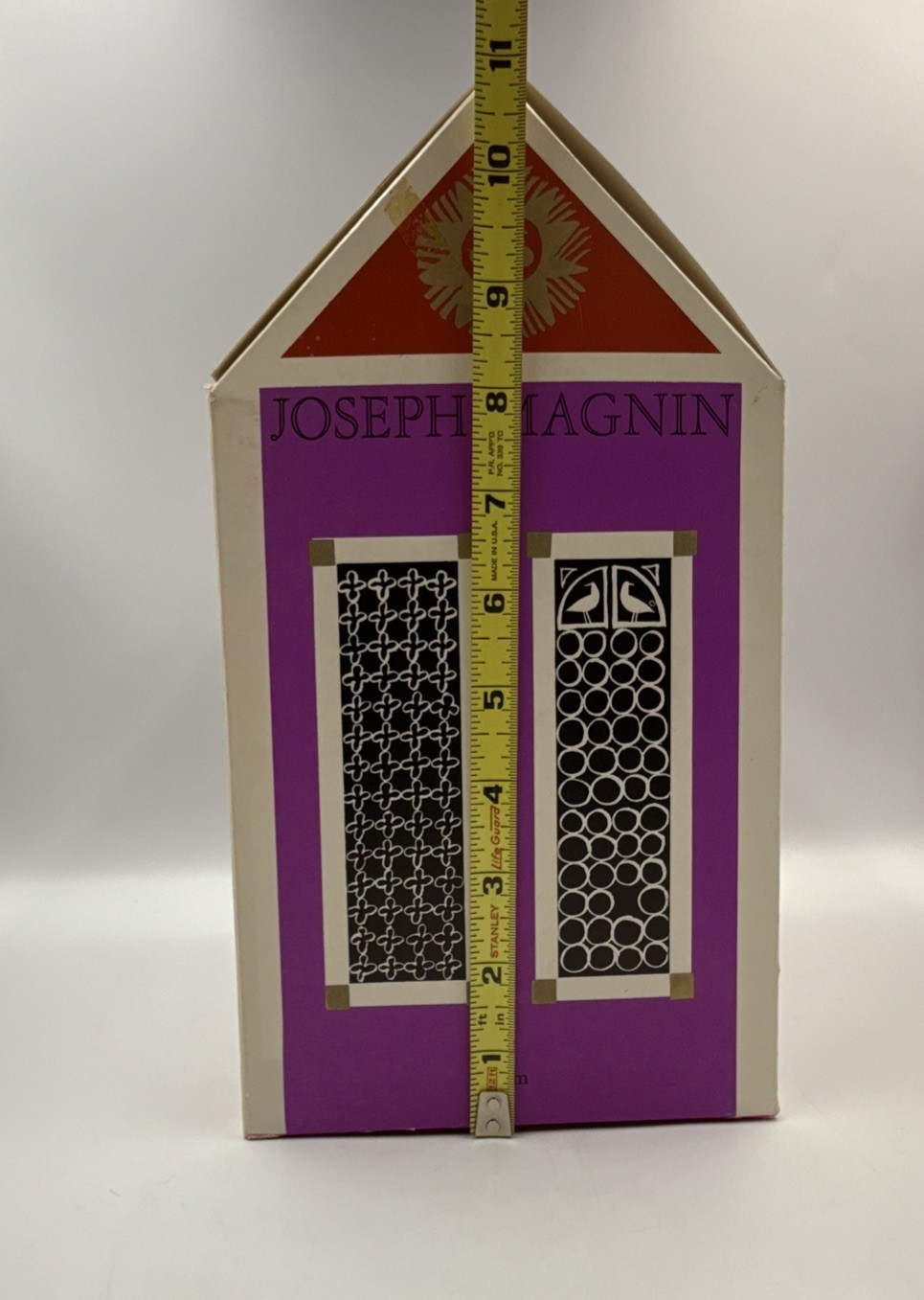 Joe Hong Joseph Magnin Architectural Medium Gift Box 1966 | eBay