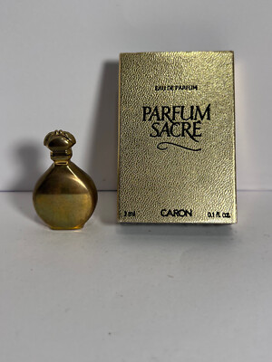 Miniature parfum Caron Parfum sacré | eBay
