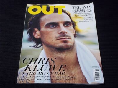 2012 NOVEMBER OUT MAGAZINE - CHRIS KLUWE FRONT COVER - H 5626 | eBay