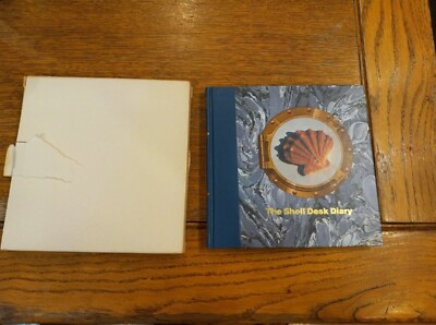 The 1985 SHELL Desk Diary UNUSED Colorful Covers Illustrated Art | eBay