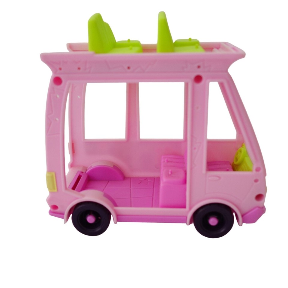 Littlest Pet Shop LPS Pink Shuttle Bus Van Vehicle | eBay