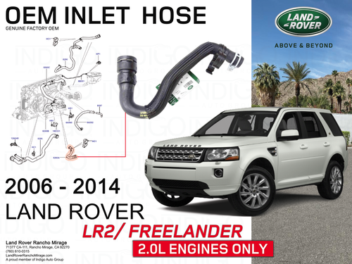 OEM Land Rover Discovery Sport L550 Radiator Inlet Hose LR044291 ...