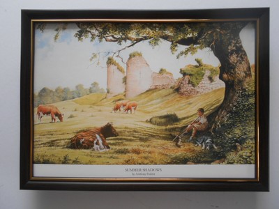 Anthony Forster Farming print 'Summer Shadows' FRAMED | eBay UK