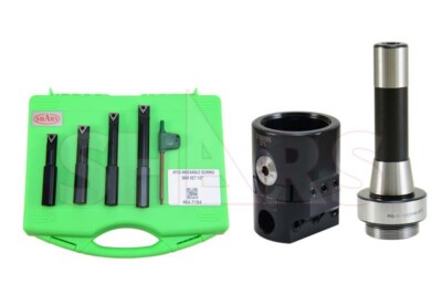 2" Boring head+R8 Shank +4pcs 1/2" Indexable Boring Bar Set TCMT #] | eBay