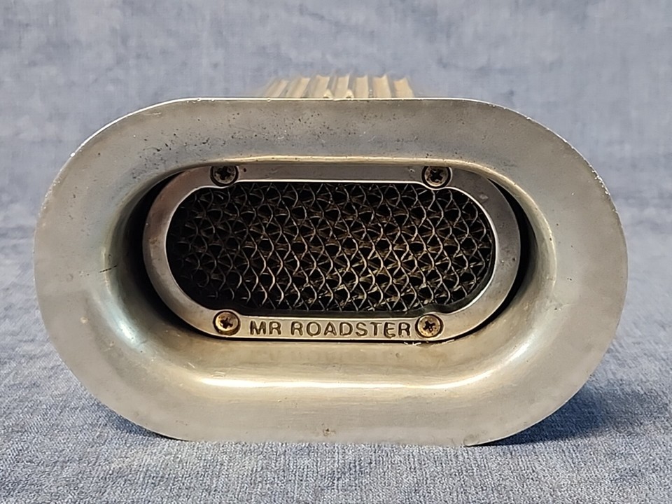 Mr. Roadster Inc Finned Single 4 Barrel Carb Hood Scoop Vintage Rat Hot ...
