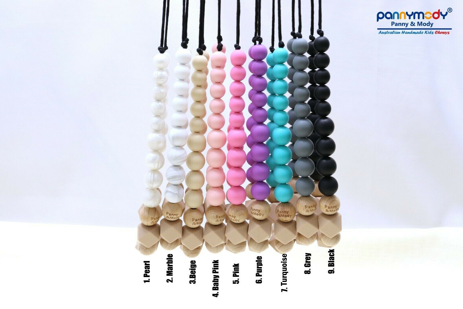 Child Chewelry Sensory Chew Necklace Silicone Oral Autism ADHD Chewable ...