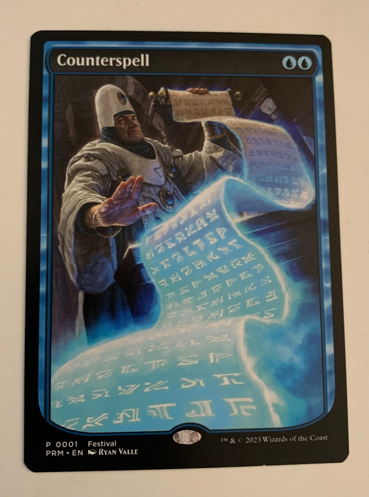Counterspell MagicFest Textless Promo Regular NM Nonfoil | eBay