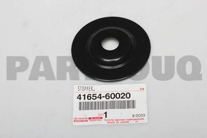 4165460020 Genuine Toyota STOPPER, DIFFERENTIAL MOUNT, LOWER 41654 ...
