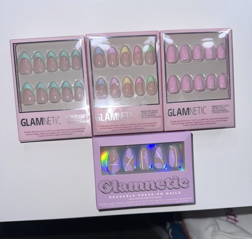 Glamnetic Press On Nails Bundle | eBay