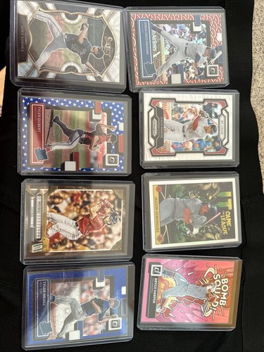 8 Baseball Card Lot - Jason Dominguez, Bryce Harper, C Wong Serial ...