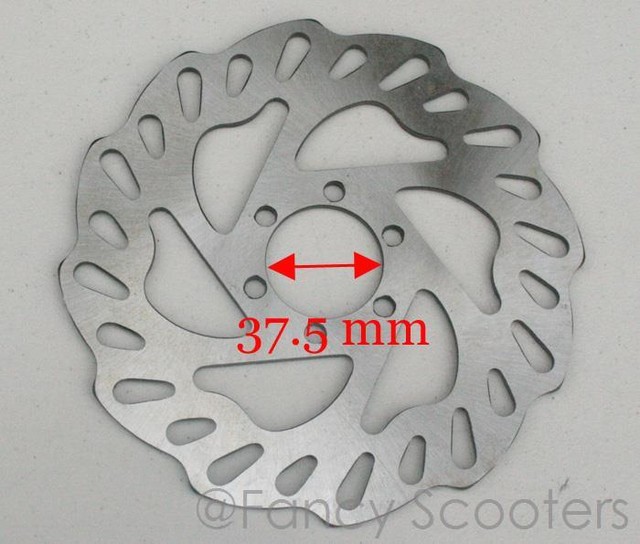 Mini Diablo Chopper Rear Disc Rotor 170mm Bolt Pattern 6 Peace Sports ...