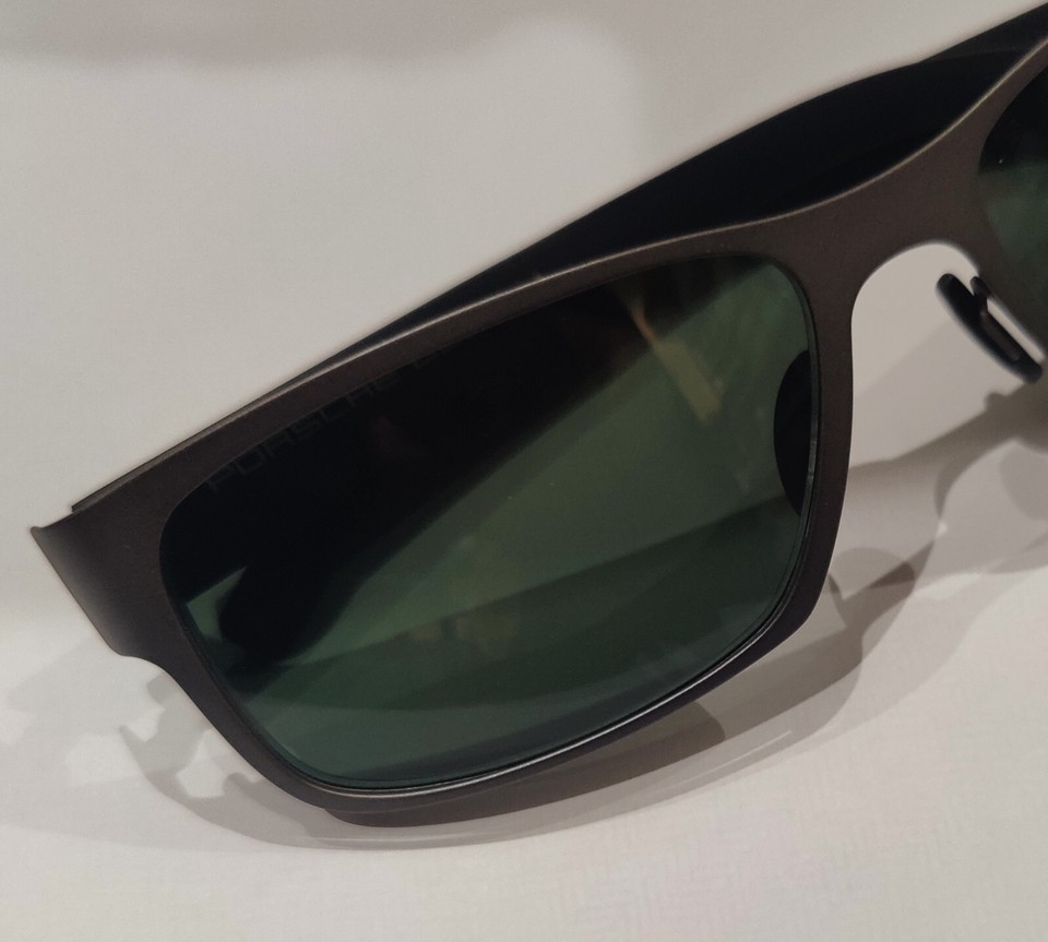 PORSCHE DESIGN Sunglasses P'8550 C Gunmetal & Grey Green Lenses 58-17 ...