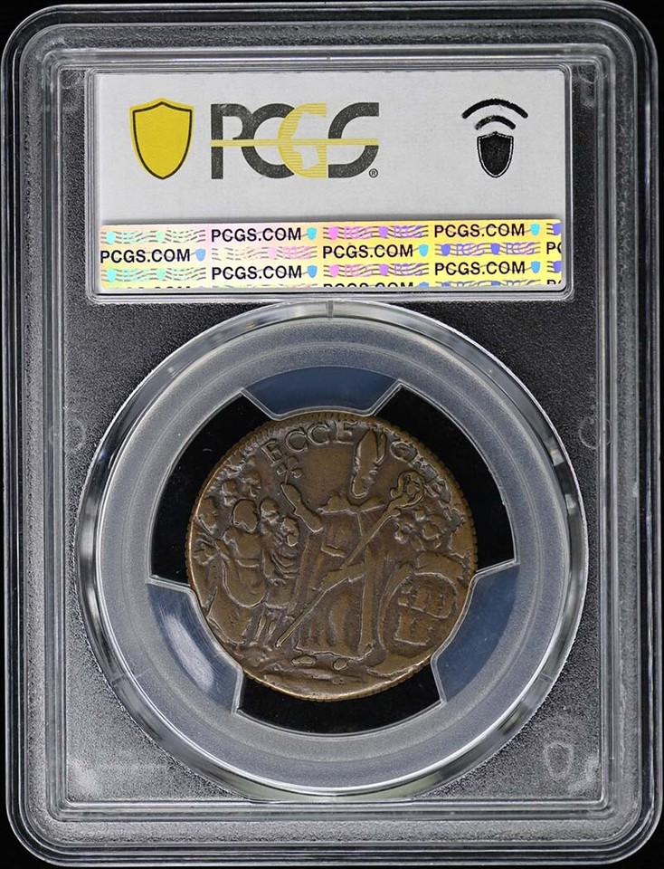 1670's St Patrick 1/2 P New Jersey Colonial Coin PCGS XF45BN | eBay