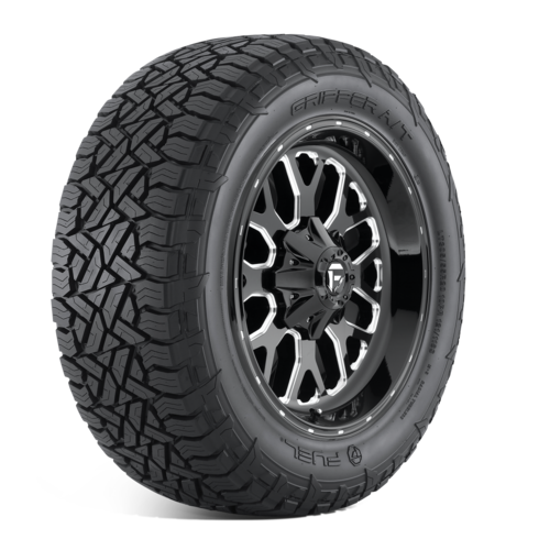 20X12 Fuel D763 SFJ Black Wheels Rims 35" AT Tires 5x4.5 Jeep Wrangler ...