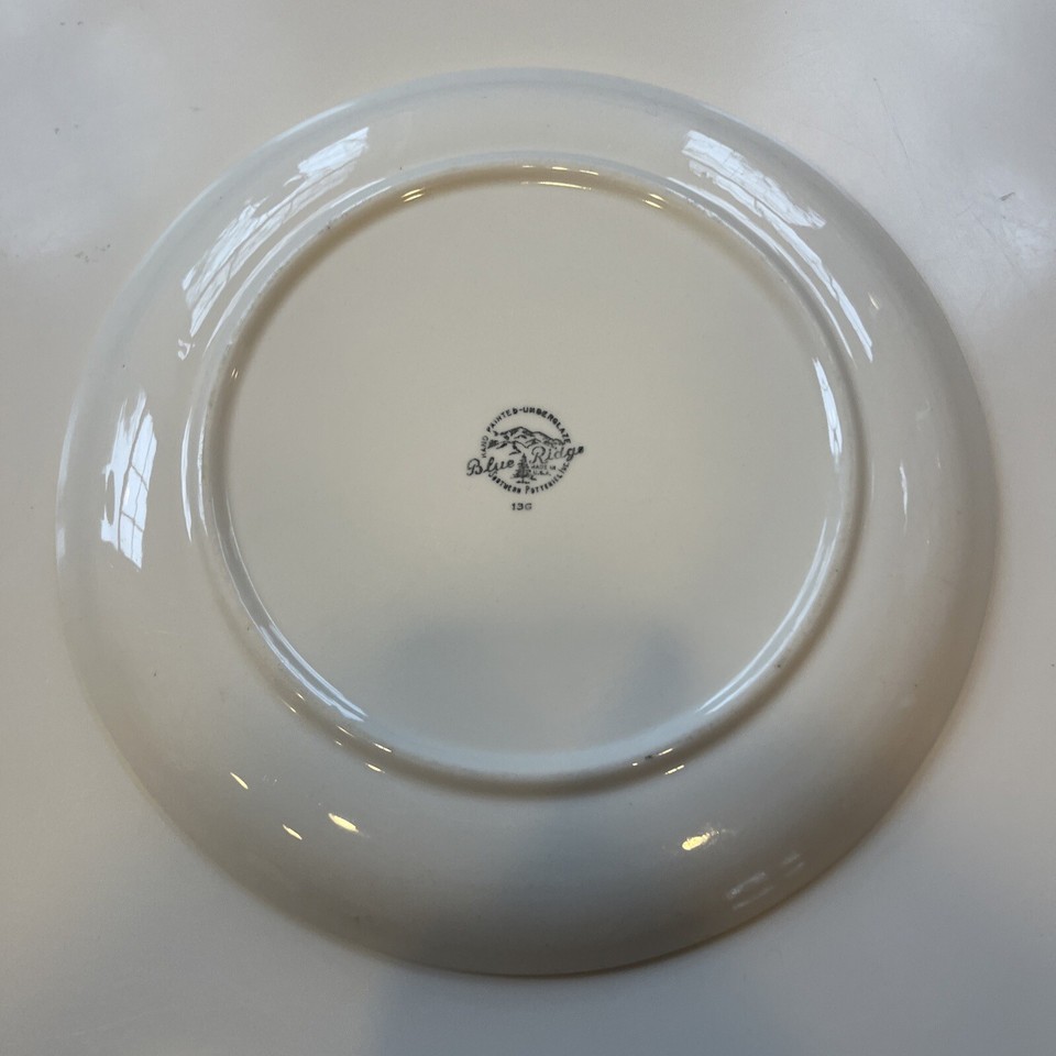 Blue Ridge Southern Potteries Dinner Plate, Ming Tree Pattern ...