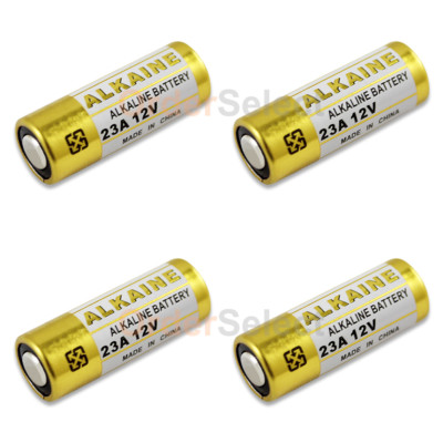 4 PACK NEW Battery VR22 L1028 A23 23A 23AE A23BP MN21 MN23 21/23 US ...
