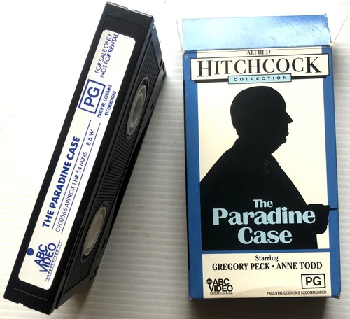 The Paradine Case - Alfred Hitcock Collection (Beta, 1947) BETAMAX ...