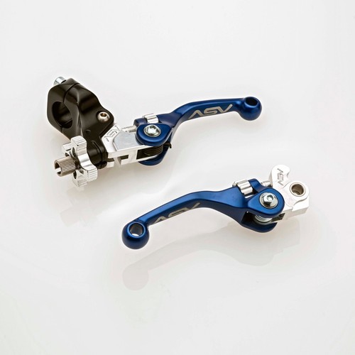 ASV F4 Quad ATV Lever Set Blue Short Yamaha Blaster 200 1988 - 2006 | eBay