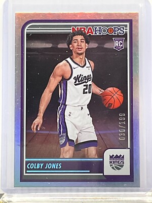 2023-24 NBA Hoops - Colby Jones - Silver Foil - RC - /199 | eBay