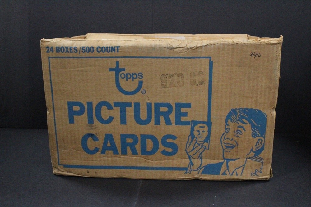 1983 Topps Football Vending Empty Trading Card Display Case #920 | eBay