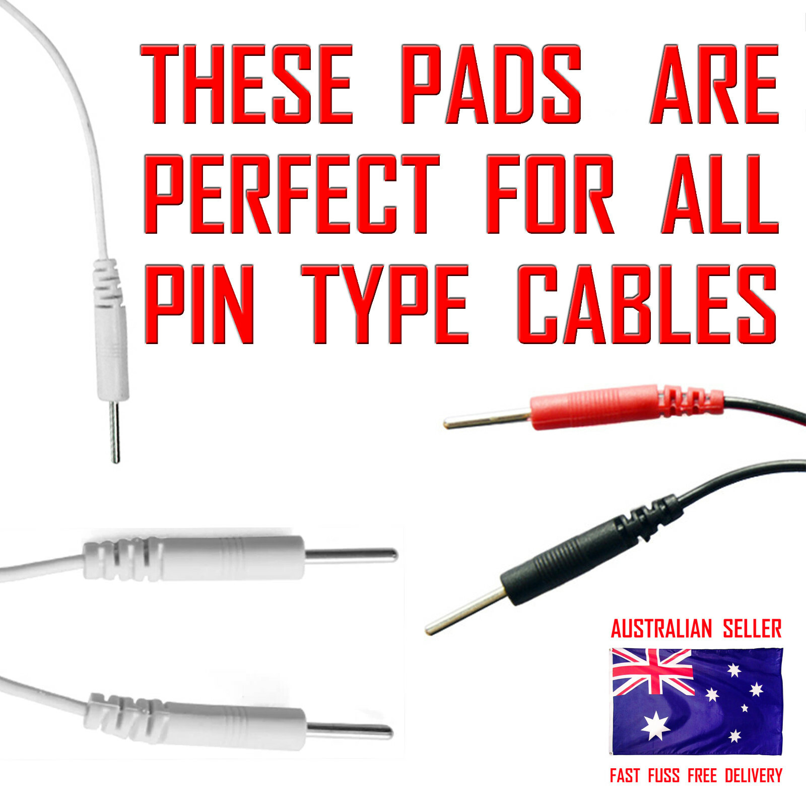 ProTENS Metron Pro TENS EMS compatible ELECTRODE 8 PADS PREMIUM VARIETY ...
