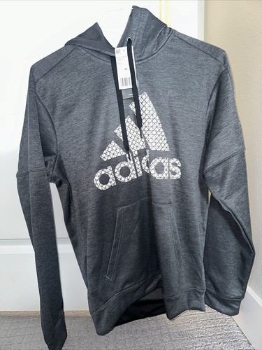 mens adidas grid logo hoodie pullover - Medium - Brand New - Never Worn ...