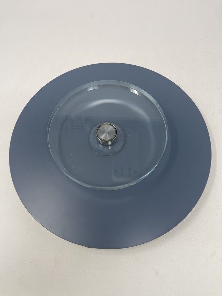 Vidali Collection CRYSTAL Round LAZY SUSAN 360 spin decor 11" | eBay