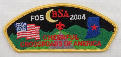 2004 FOS BSA Cheerful CSP Crossroads of America YLW Bdr. [QR706] | eBay