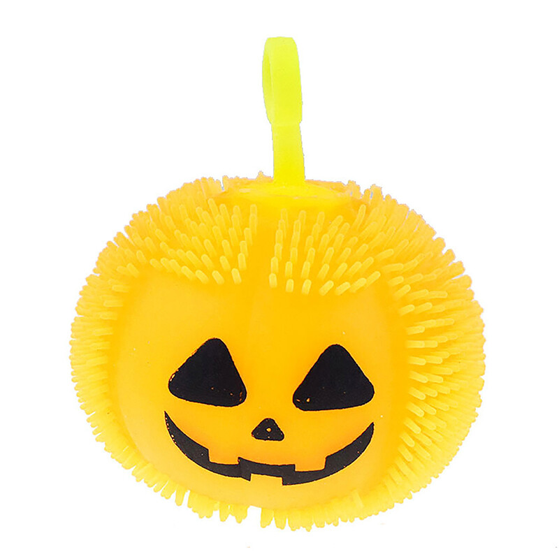 Pumpkin Ghost Stress Relief Toy Squeeze Inflatable Ball Kids Adult ...