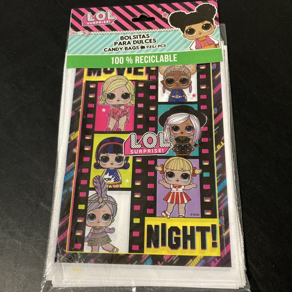 New LOL Surprise Party-25 Pc Party Loot Candy Treat Bags New | eBay UK