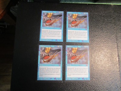 Magic the Gathering Tempest Capsize X4 MTG Cards LP-MP Tracking ...