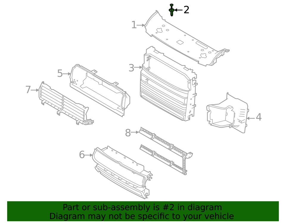 Genuine Land-Rover Fender Ledge Cover Rivet RYQ500140 | eBay