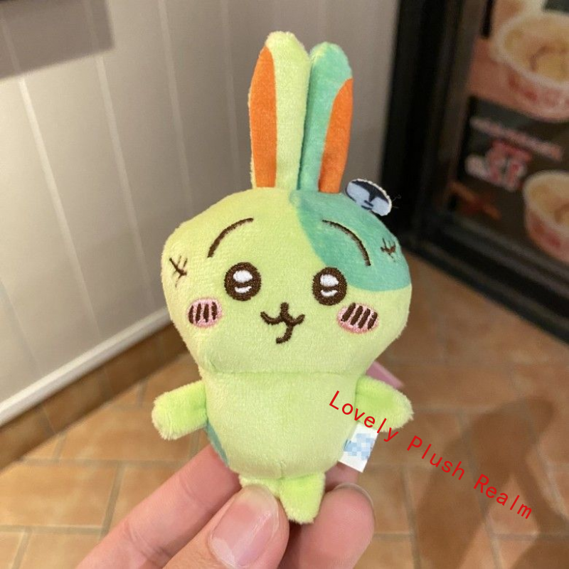 Chiikawa Usagi Hachiware Halloween Zombie Plush Doll Mascot Keychain ...