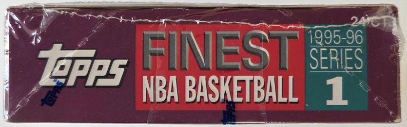 1995-96 Topps Finest NBA Basketball Series 1 Hobby Box 24 Pack Factory ...