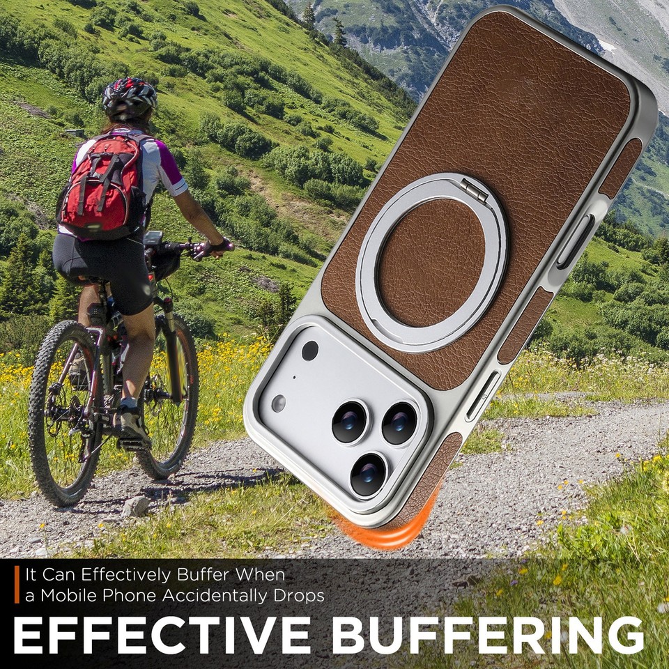 Resilient Sturdy Crazy Horse Pattern PU Leather Phone Case for iPhone ...