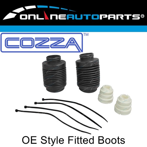 Front Strut Rubber Dust Boot Cover Bump Stop Kit for Commodore VT VX VU ...
