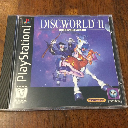 DISCWORLD II - Morality Bytes (Playstation 1) RPG PS1 Complete game ...