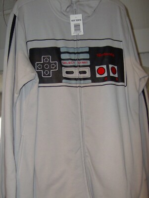 NINTENDO NES TRACK JACKET SIZE LG NWT | eBay