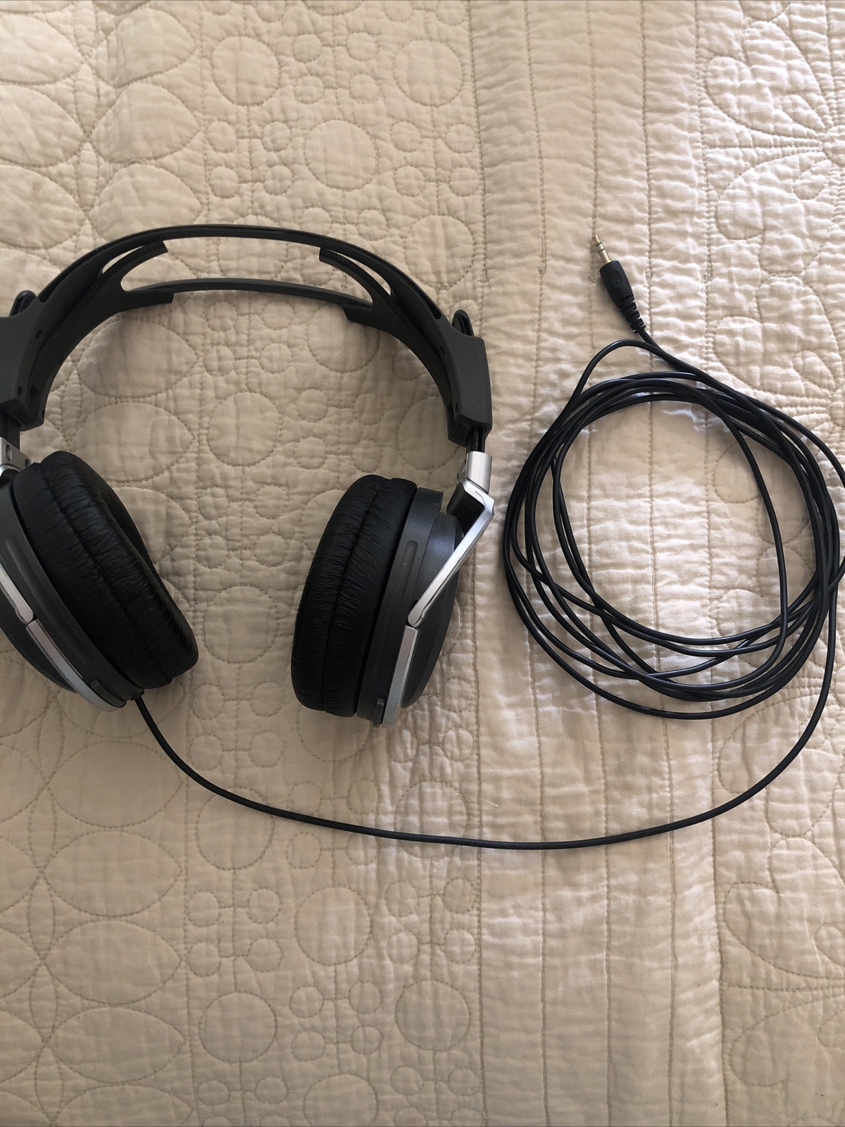 Sony MDR-XD200 Stereo Headphones, Over Ear Tested & Working Rubber Top ...