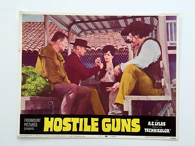 HOSTILE GUNS (Fine) Orig Lobby Card LC 1967 Movie Poster George ...