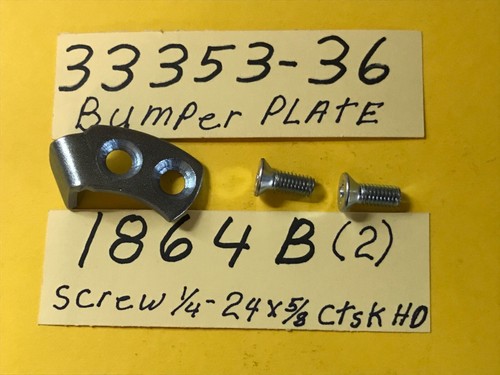 Harley 33353-36 bumper plate starter gear Big Twin 1936-1978 ...