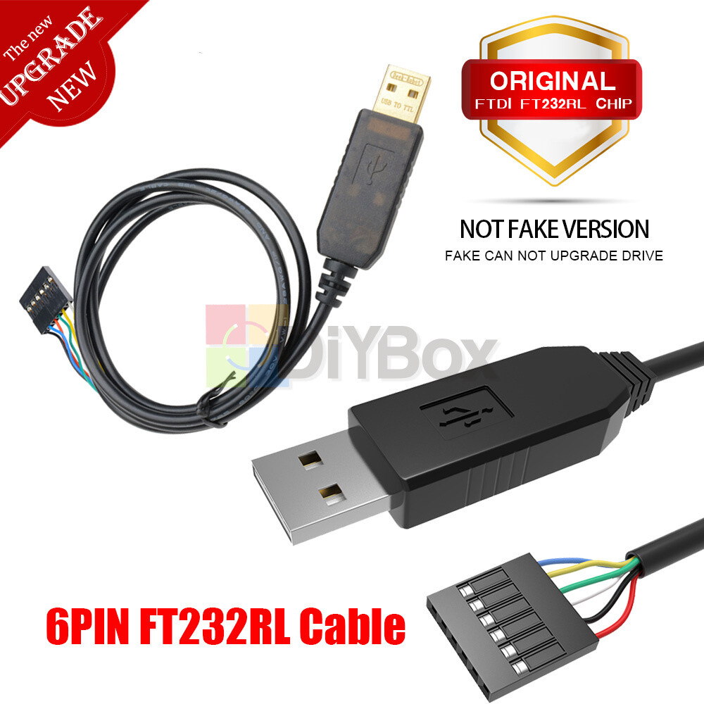 Arduino Component Sensors FTDI FT232RL USB To TTL Serial Adapter Cable ...