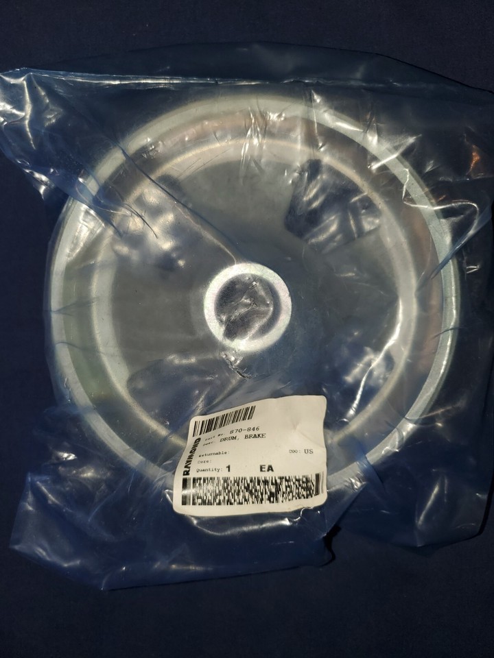 Raymond 870-846 Forklift Brake Drum NEW | eBay