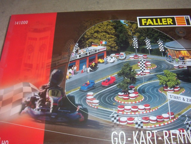 FALLER Go-Kart-Rennbahn, H0 Spur (141000) günstig kaufen | eBay