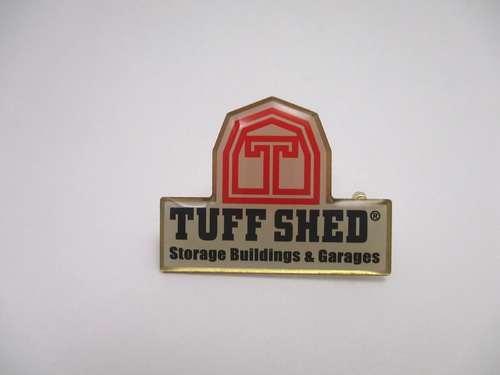 TUFF SHED Storage Buildings and Garages Lapel Pin Clasp Pinback | eBay