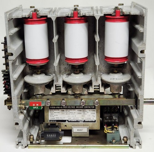MITSUBISHI VZ2 PE C 200 AMP 4.6 KV High Voltage Vacuum Contactor | eBay