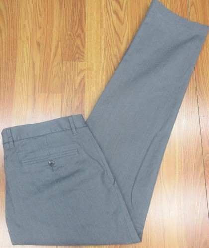 BONOBOS FRIDAY STRAIGHT FIT PANTS COTTON/SPANDEX GRAY Sz 36W x 32L | eBay
