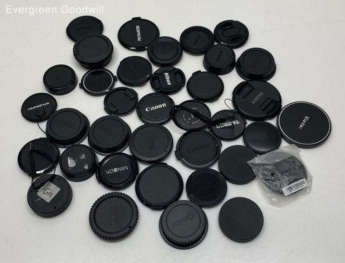 Mixed Lot of Camera Lens Caps Canon Nikon & More | eBay