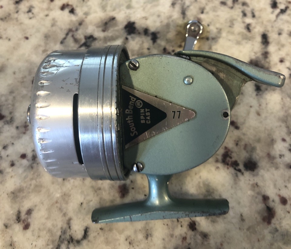 Lot Of 5 Fishing Spinning Reels Penn Reels Daiwa South Bend Mega Cast ...